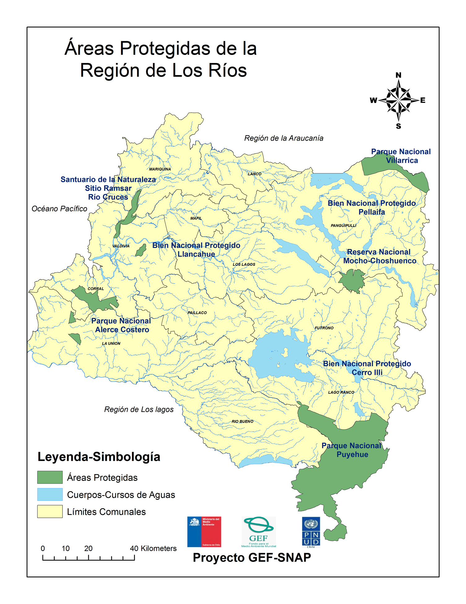 Las regiones de Chile